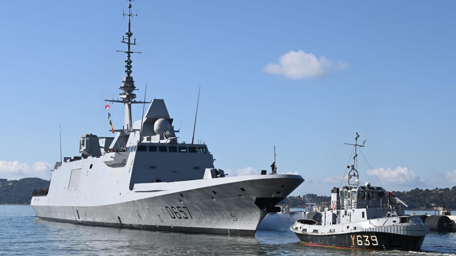 La frégate Lorraine quitte Toulon pour son déploiement de longue durée ...